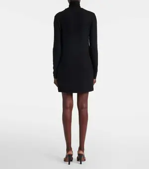 LESET Lauren Turtleneck Minidress