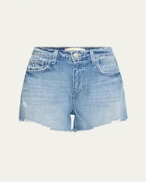 L'AGENCE Beck Denim Shorts - Santee Des