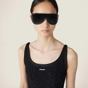 Miu Miu Lamé Bouclé Slip Dress