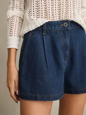 REISS Raymond Denim Shorts