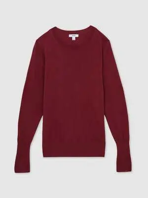 REISS Wendy Fine-knit Crew-neck Jumper With Cashmere