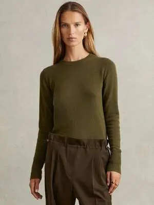 REISS Annie Wool Blend Crew Neck Jumper