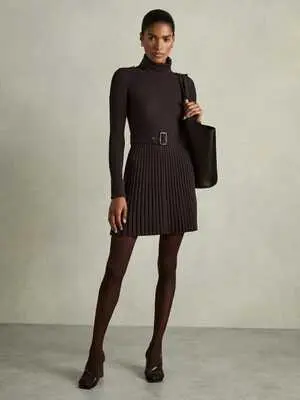 Reiss Turtleneck Day Dresses