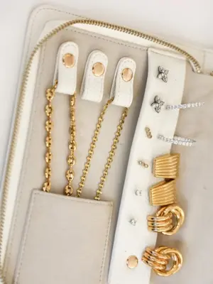 AUGUSTNOA Travel Jewelry Organizer