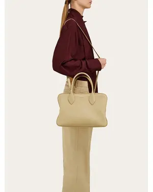 FERRAGAMO Tote Bag - Stone
