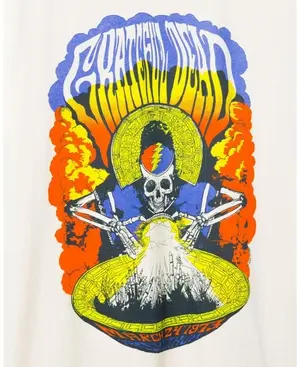 Junk Food Clothing Grateful Dead The Spectrum Vintage Tee - Peyote