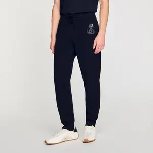 Sandro Joggers With Snake Detail