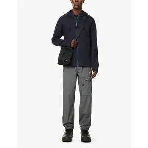 C.P. COMPANY Goggle Regular-fit Cotton-jersey Hoody