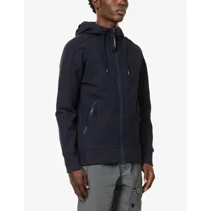 C.P. COMPANY Goggle Regular-fit Cotton-jersey Hoody
