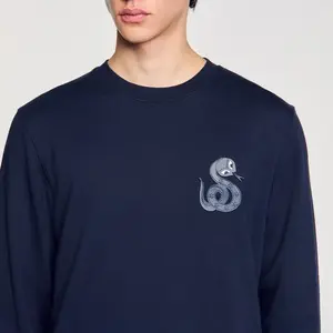 Sandro Milano Knit Jacket With Snake Patch