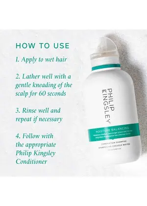 PHILIP KINGSLEY Moisture Balancing Combination Shampoo - N/a