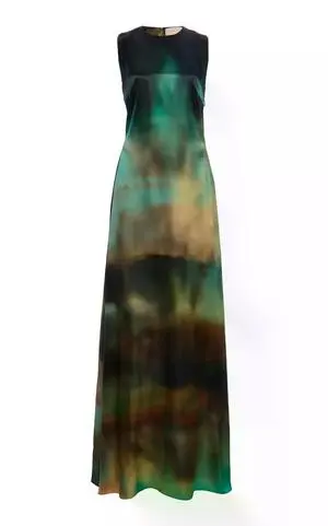 ROKSANDA Sylas Printed Silk-blend Dress