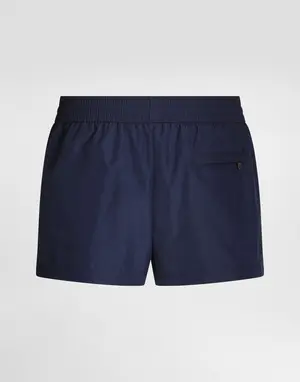 Dolce & Gabbana Short Swim Trunks With Tag - Blue