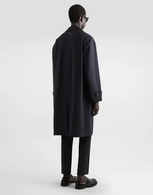 Dolce & Gabbana Single-breasted Wool Trench Coat