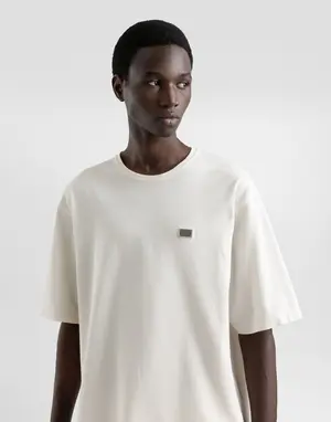Dolce & Gabbana Cotton T-shirt With Tag - Cream