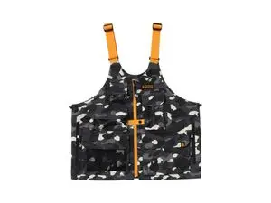 A BATHING APE X Grip Swany Gr Camo Fireproof Gear Bag Vest - Black