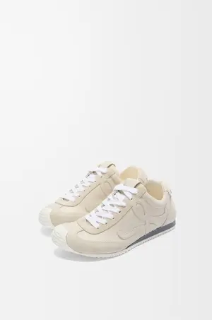 Loewe Ballet Runner 2.0 Soft Leather Sneakers - White