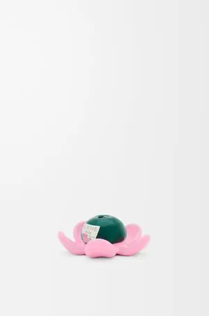 Loewe Flower Hat Pendant Silver/pink