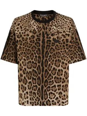 Dolce & Gabbana Leopard Print T-shirt