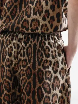 Dolce & Gabbana Leopard-print Shorts