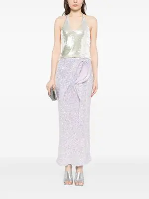 Maticevski Sequin-embellished Maxi Skirt