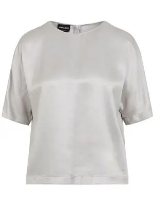 Giorgio Armani Round Neck Blouses