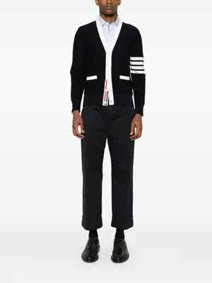 Thom Browne V-neck Cotton Cardigan
