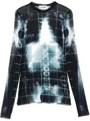 JEAN PAUL GAULTIER Squeletor Top - Black