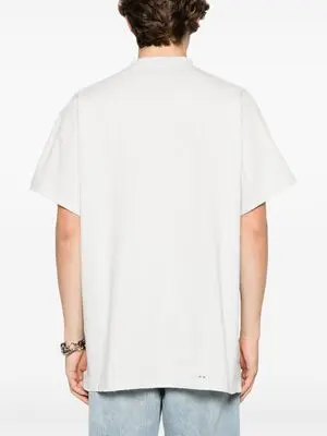 Balenciaga 3b Liquified Oversize T-shirt - Grey