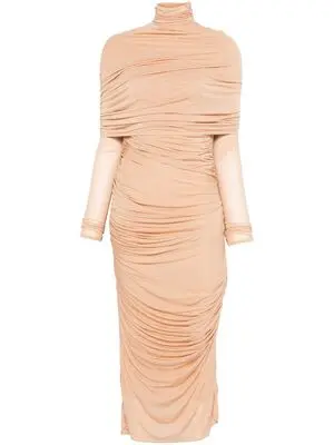 Mugler Draped Cocktail Dresses