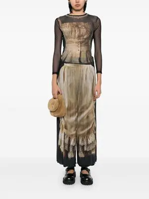 IA LONDON Graphic-print Top