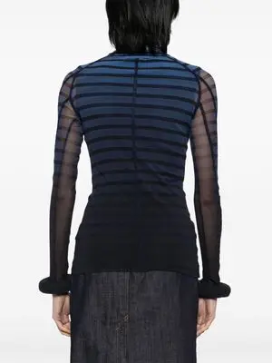 Jean Paul Gaultier 3d Striped Top