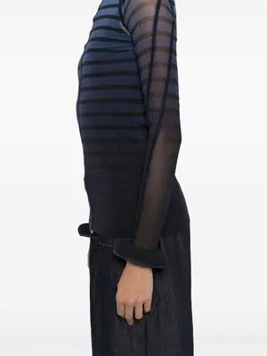 Jean Paul Gaultier 3d Striped Top
