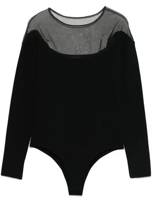 Mugler Crewneck Bodysuits