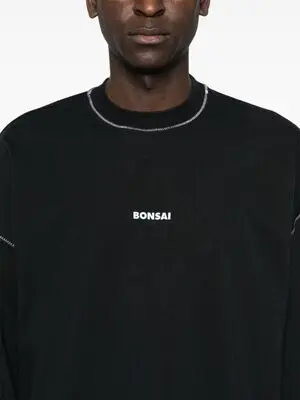 BONSAI Logo-print Long-sleeve T-shirt