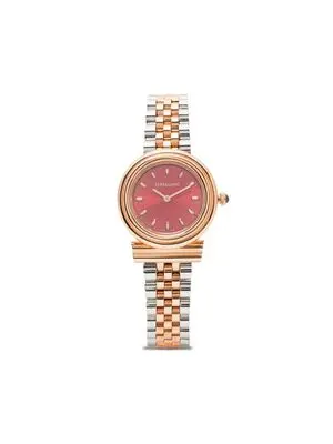 FERRAGAMO Gancini Twisted Watch - Red