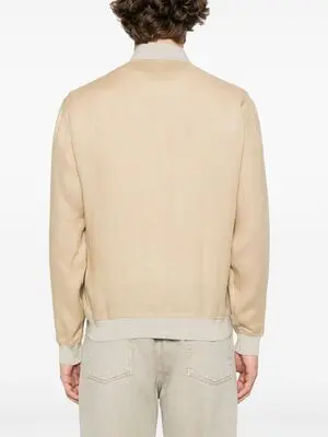 Kiton Linen Bomber Jacket