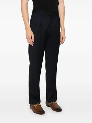 Etro Pleat-detailing Wool Trousers