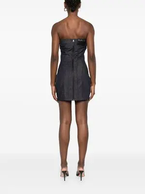 MUGLER Strapless Mini Dress - Black