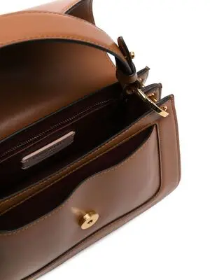 COCCINELLE Small C-me Tote Bag - Brown
