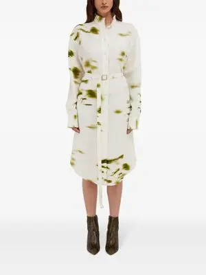 FERRAGAMO Blossom Print Shirt Dress
