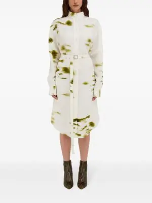 FERRAGAMO Blossom Print Shirt Dress