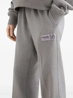 Dolce & Gabbana Logo-patch Track Pants - Grey