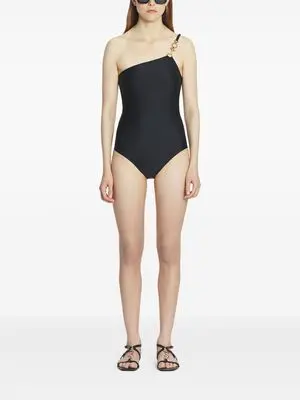 LANVIN One-shoulder Swimsuit - Black