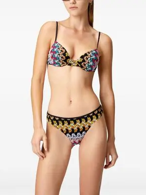 Missoni Zigzag-knit Bikini Set