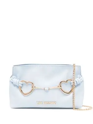 Moschino Heart Clutch