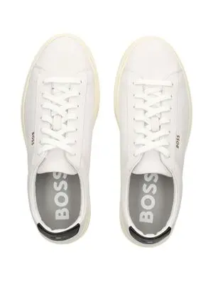 BOSS Logo-print Sneakers - Neutrals