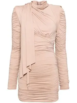 Elisabetta Franchi Ruched Mini Dress