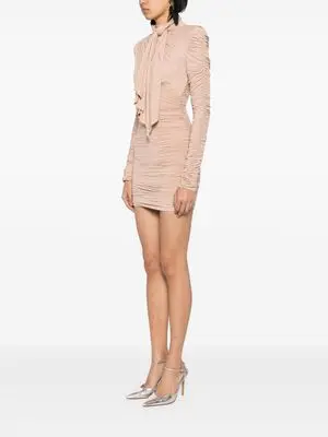 Elisabetta Franchi Ruched Mini Dress