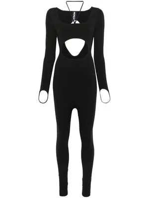 ANDREĀDAMO Sculpting Jersey Jumpsuit - Black